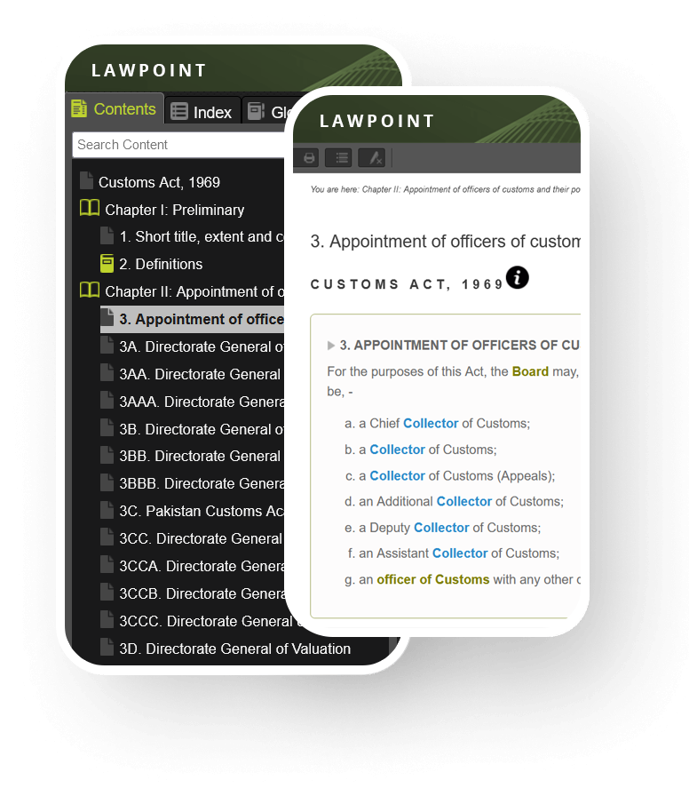 Customs Act, 1969 | LawPoint
